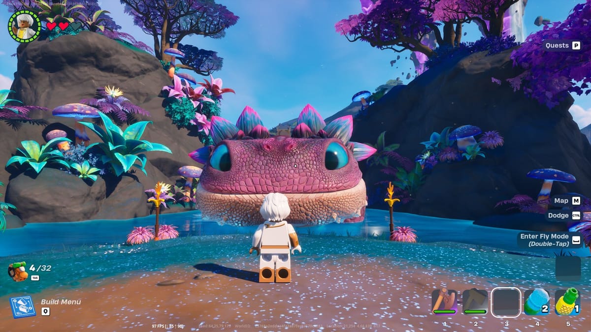 How to reach LEGO Fortnite Lost Isles