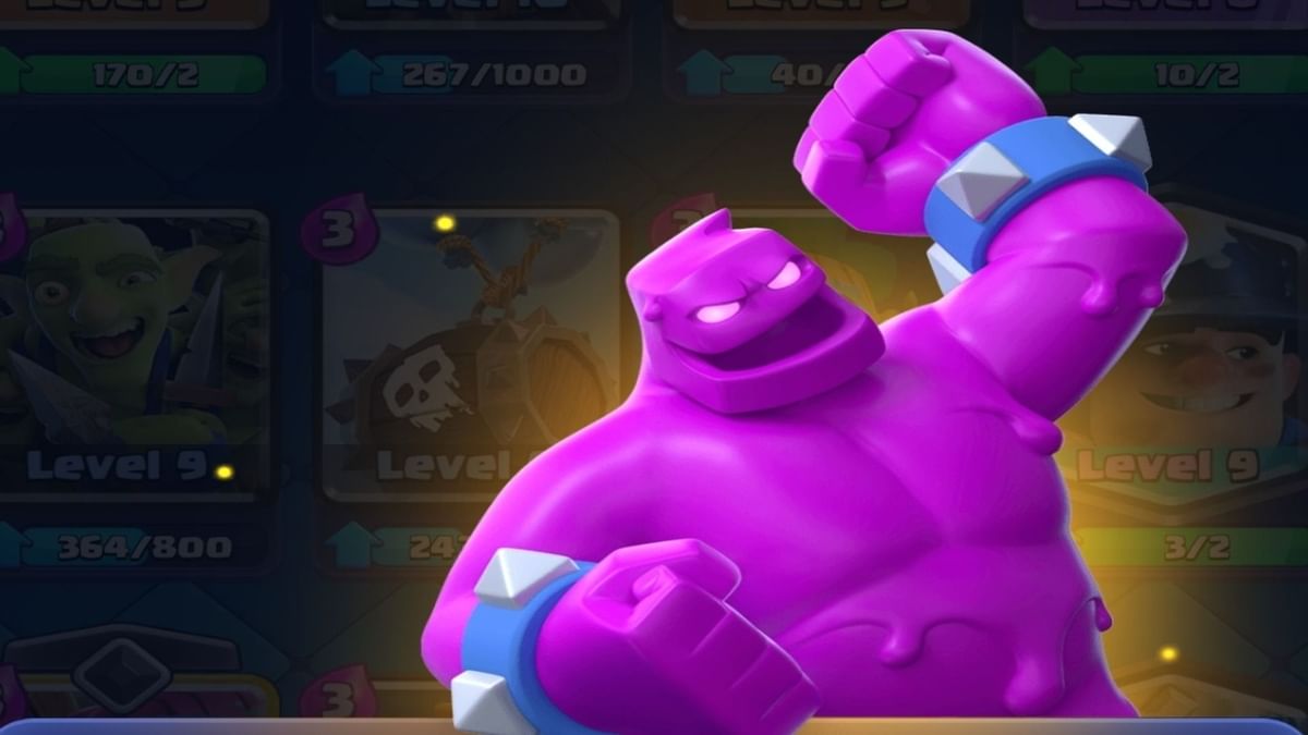 Elixir Golem in Clash Royale: Details, stats, and strategies