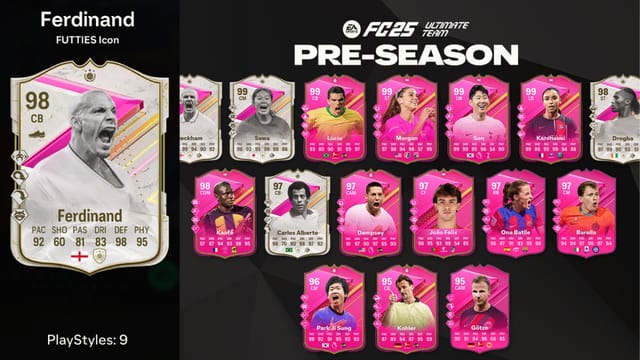 EA FC 24 FUTTIES Icon Rio Ferdinand SBC: All tasks and cheapest solutions