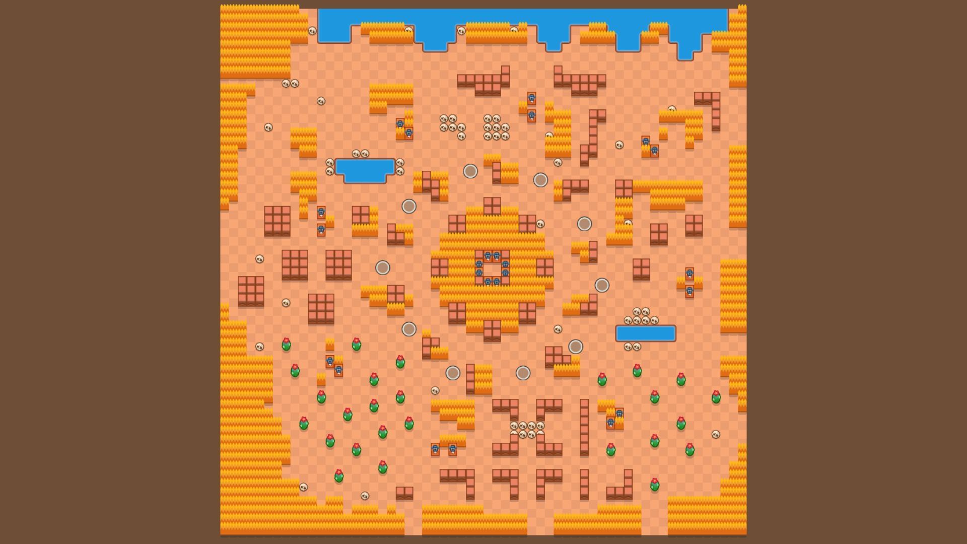 All Duo Showdown Maps in Brawl Stars