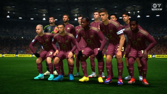 Best EA FC 25 custom tactics for Roma