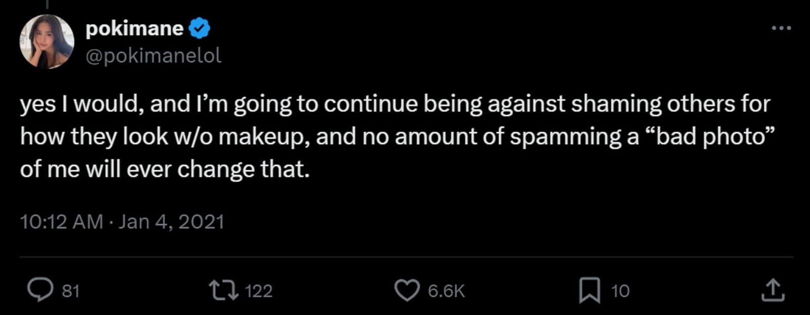 What does Pokimane look like with no makeup? Revisiting the Twitch star ...