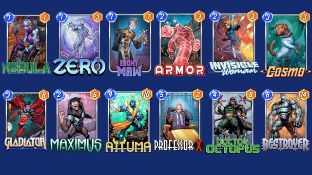 5 best Marvel Snap Gladiator decks