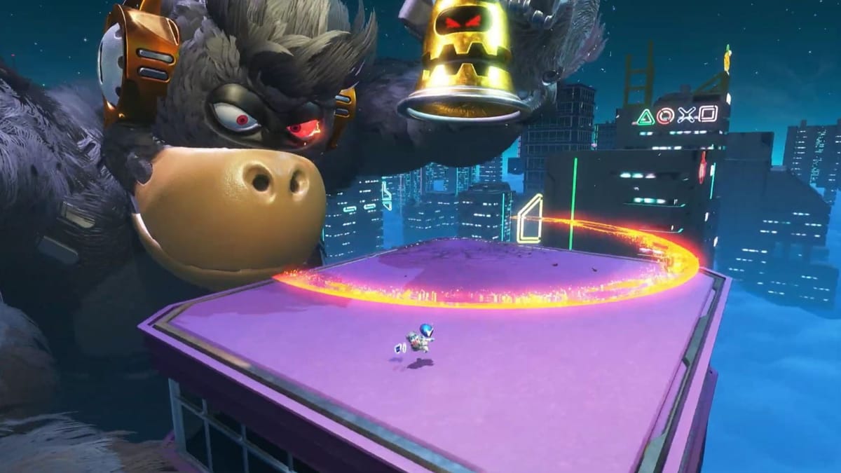 Astro Bot Mighty Chewy boss walkthrough