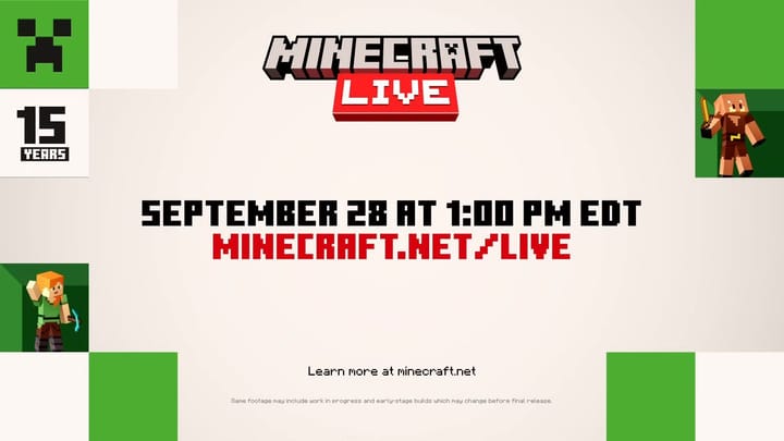 Minecraft Live 2024 leak hints at new update, mob, and biome