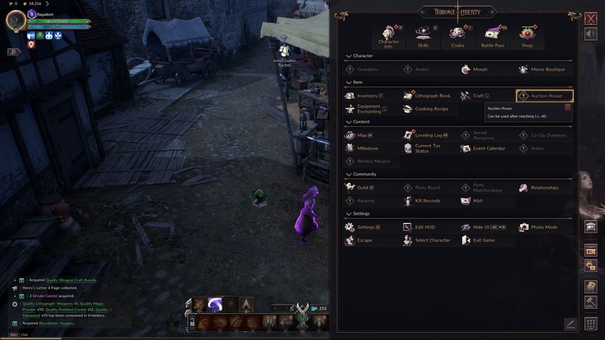 Throne and Liberty Gear Traiting guide for beginners