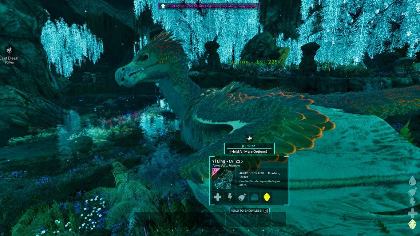 How to tame Yi Ling in ARK Survival Ascended Aberration