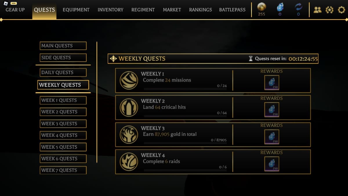 Attack on Titan Revolution: Weekly Quests Guide