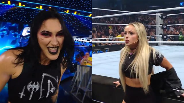 Rhea Ripley attacks Liv Morgan on SmackDown; takes out reigning WWE ...