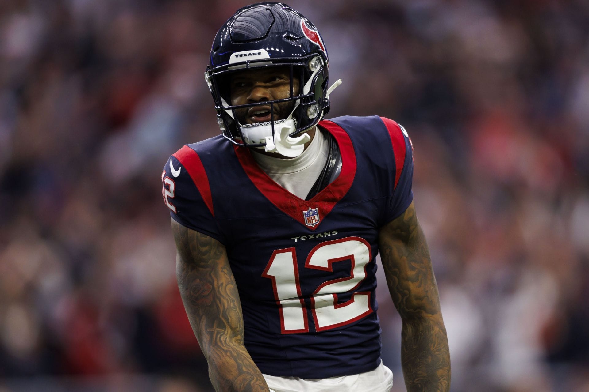 Is Nico Collins playing tonight? Texans WR's status revealed for Week 9 ...