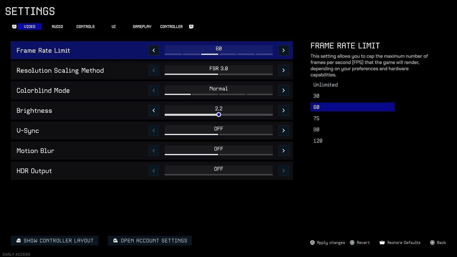 Best Off The Grid settings for PS5