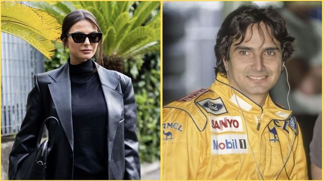 When Kelly Piquet's father got involved in a brawl with a fellow driver ...