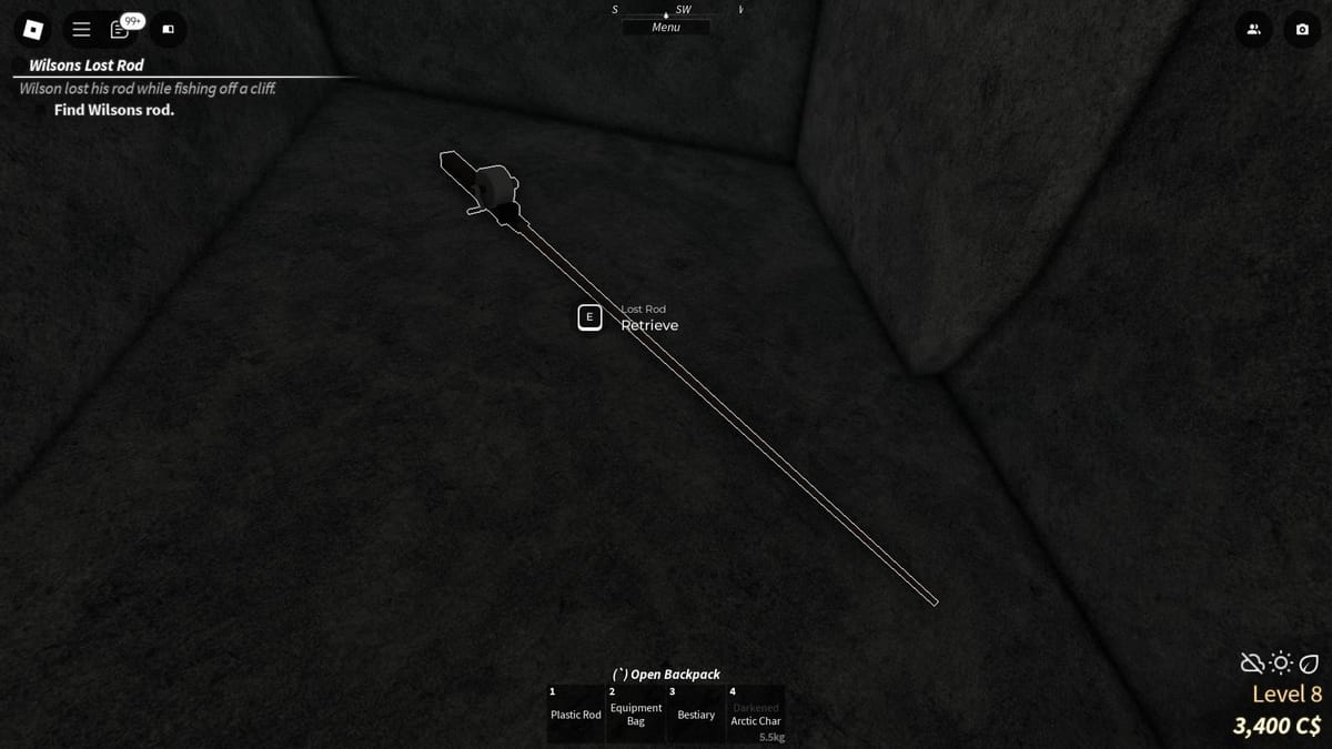 Roblox Fisch: Wilson quest guide