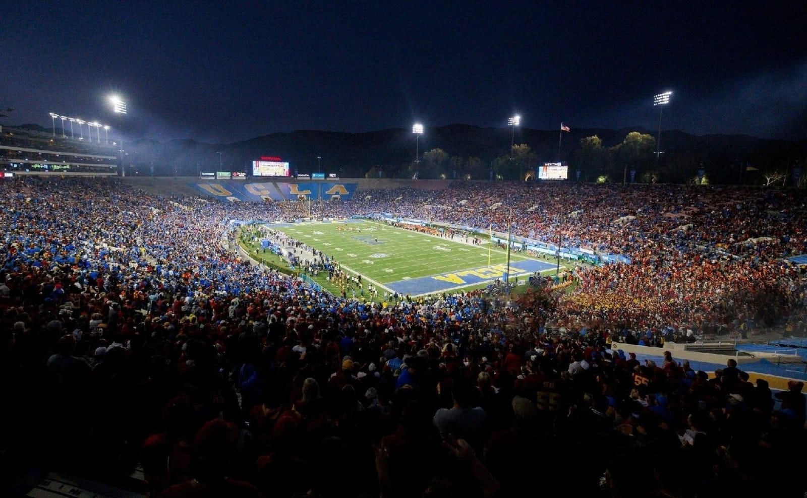 What is Rose Bowl Stadium Capacity?
