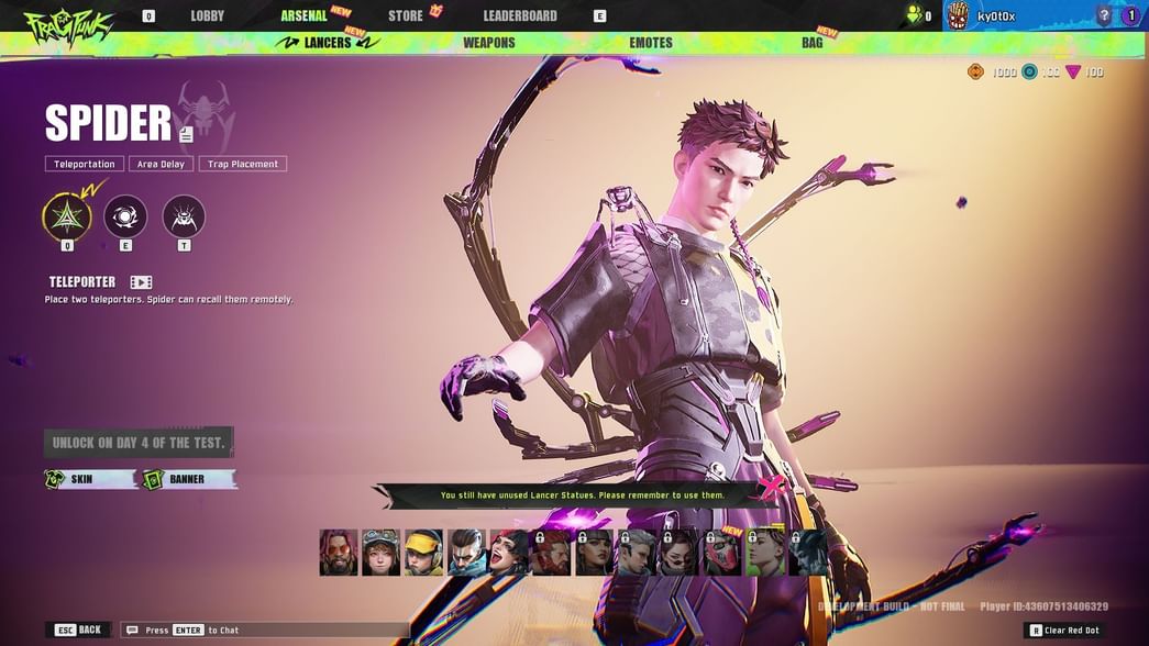 All Lancers in FragPunk