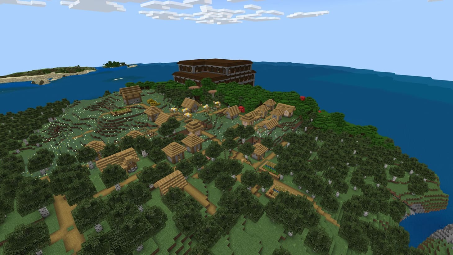 5 best Minecraft Bedrock big village seeds
