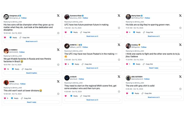 "They’ll be dangerous if they keep it up" - Fans react as Alex Pereira ...