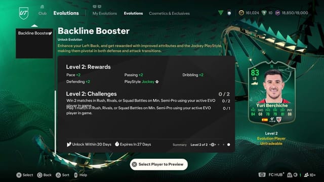 EA FC 25 Backline Booster Evolution guide: Best players to use, all upgrades, requirements, and more