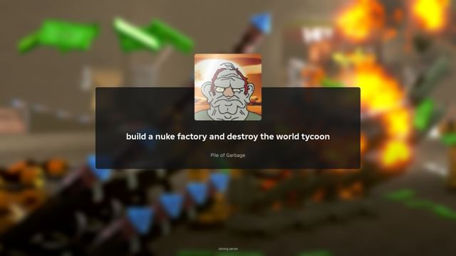 How to play Build a Nuke Factory and Destroy the World Tycoon