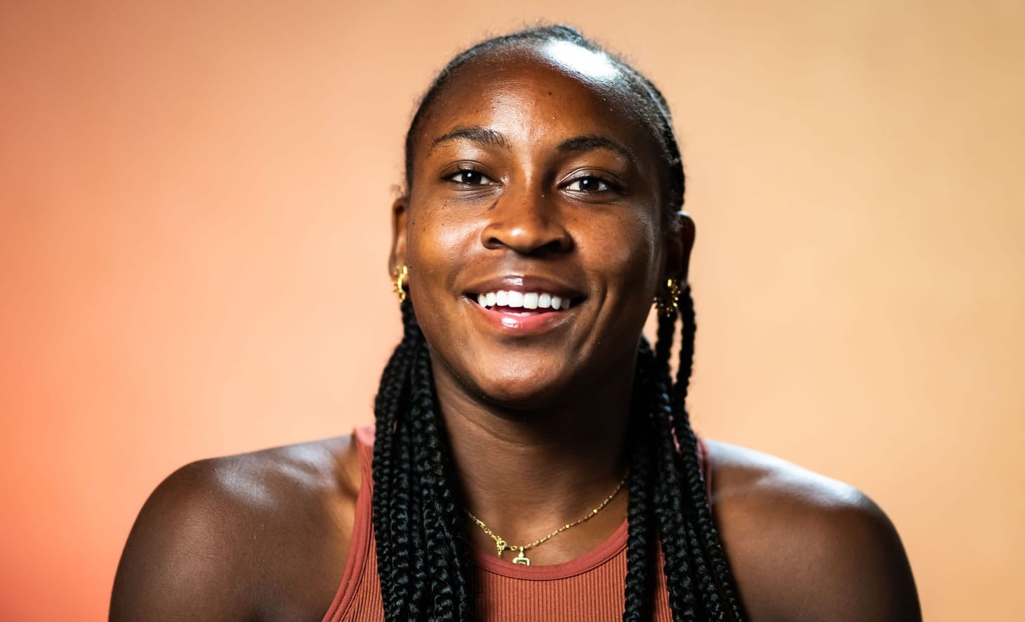 In Pictures: Coco Gauff embraces "70s theme" at her friend's party ...
