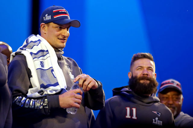 Julian Edelman takes a dig at Rob Gronkowski over his on-screen actor ...