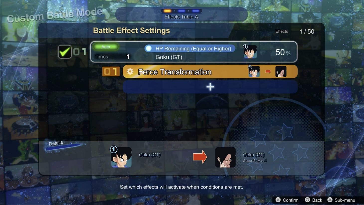 Dragon Ball Sparking Zero: How to use Custom Battle Mode