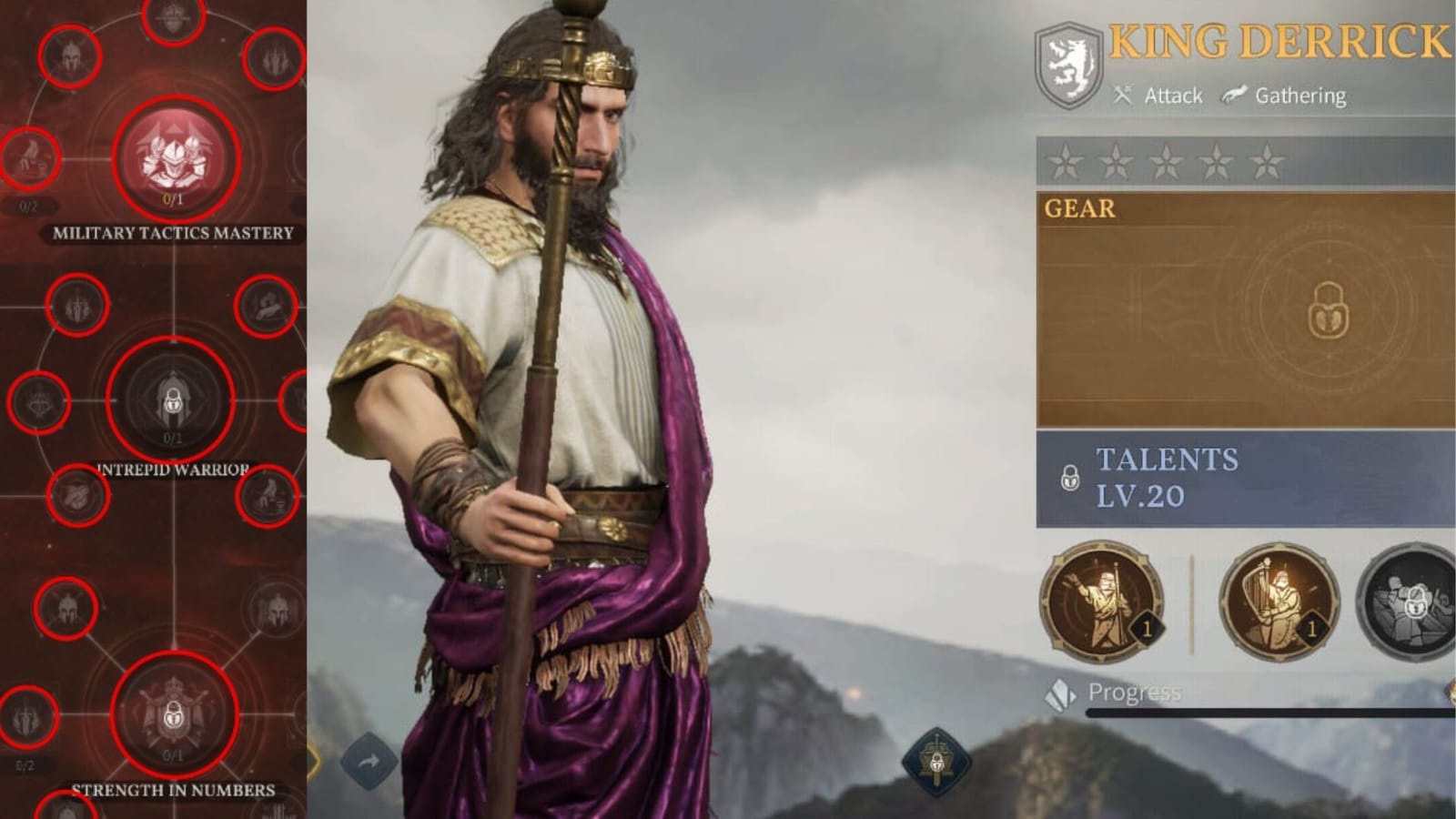 King Derrick in Age of Empires Mobile guide: All skills, best tree ...