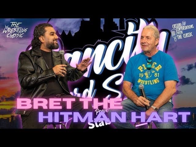 Bret Hart finally breaks silence about Gunther's Goldberg reference on ...