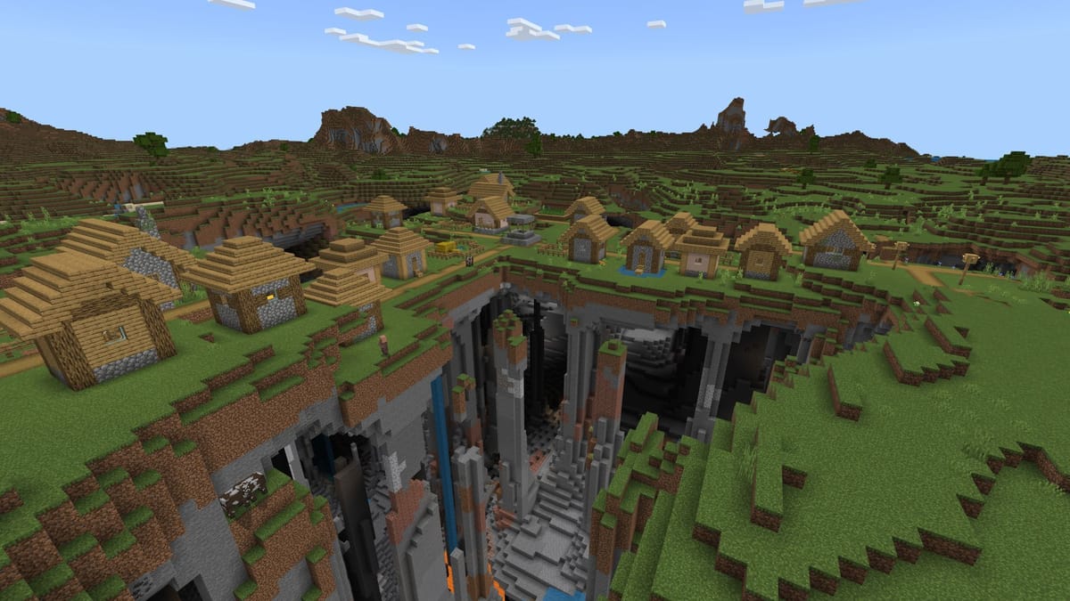 5 best Minecraft Bedrock big village seeds