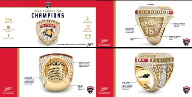 "Never seen a more ugly ring" "Vegas ring way better": NHL fans opine ...