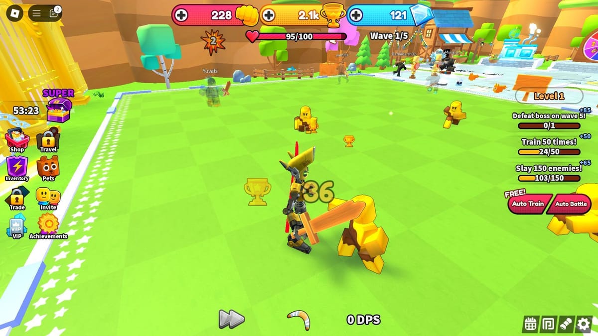 Sword Clashers Simulator codes