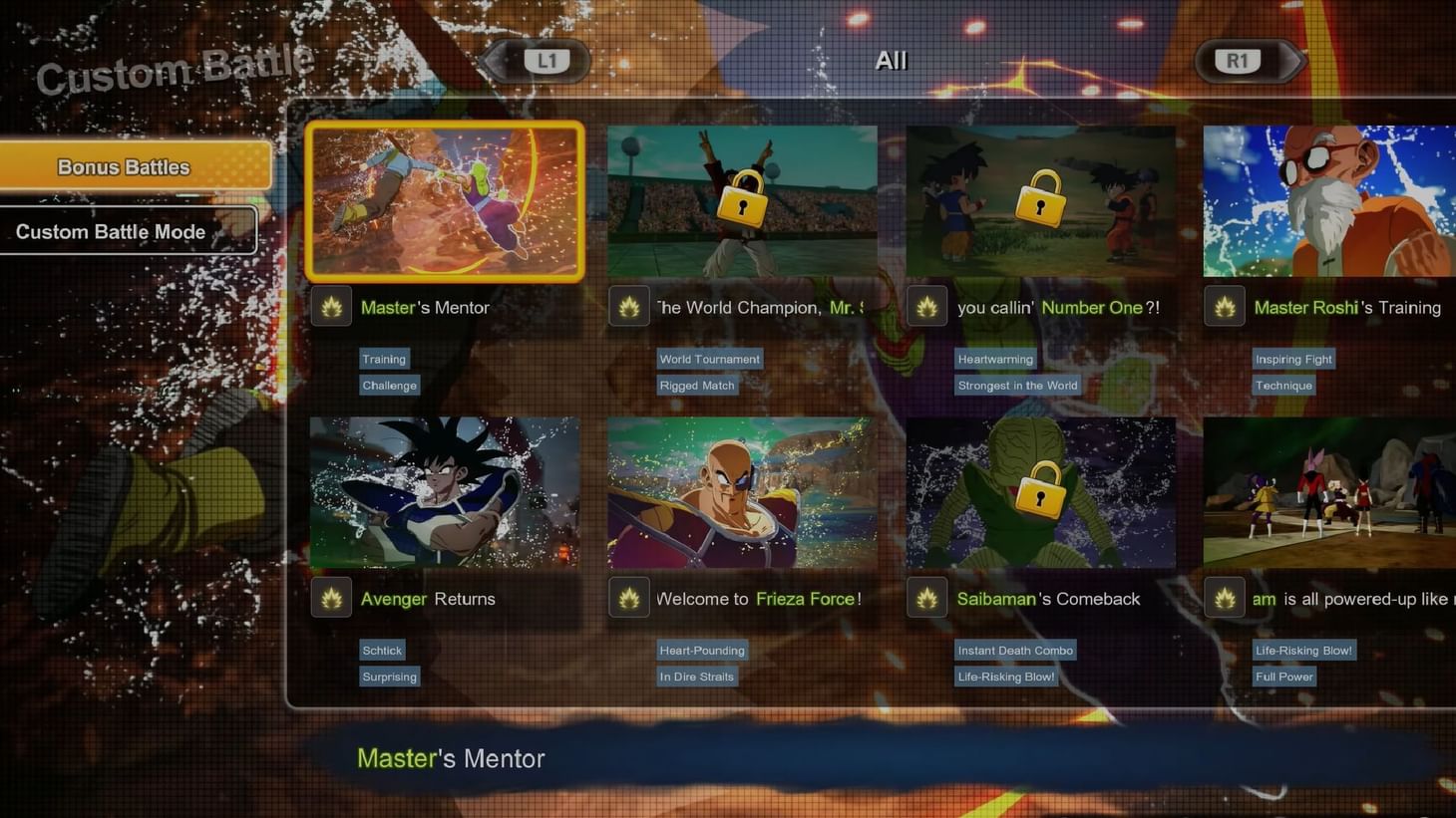 All Dragon Ball Sparking Zero bonus fights and how to unlock them