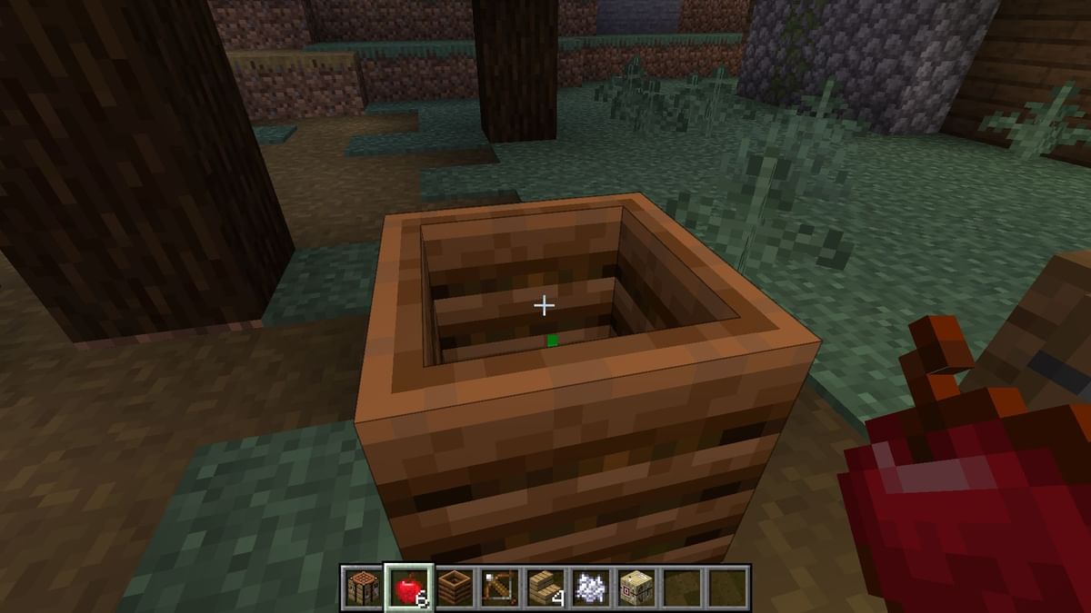 How to make composter in Minecraft