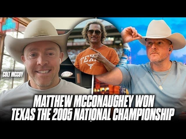 Matthew McConaughey is joined by Country music sensation to cheer for ...
