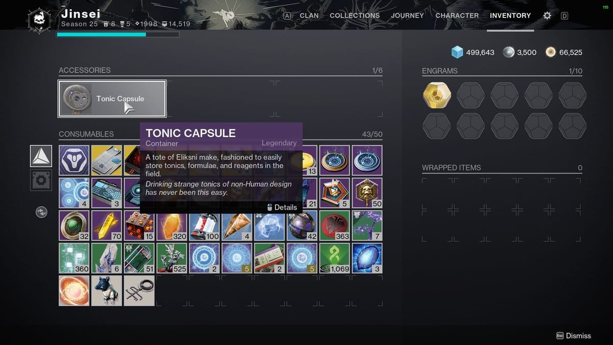 Destiny 2 potion crafting guide: Material farming, higher-tier potions ...