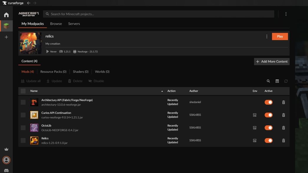 Minecraft Relics mod: Features, installation guide, and more