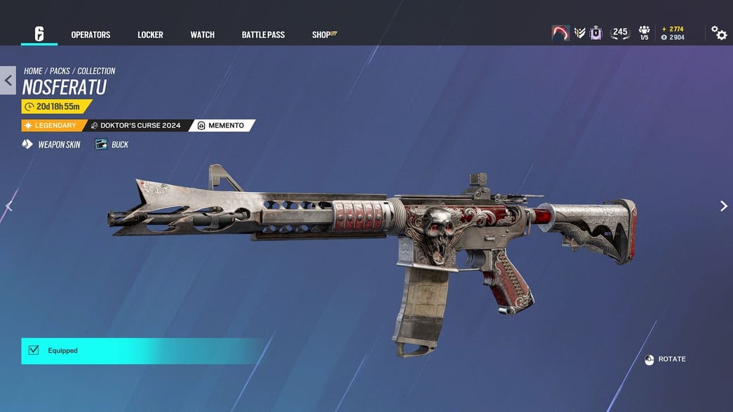 Rainbow Six Siege Doktor's Curse Halloween Event: All skins, how to get ...