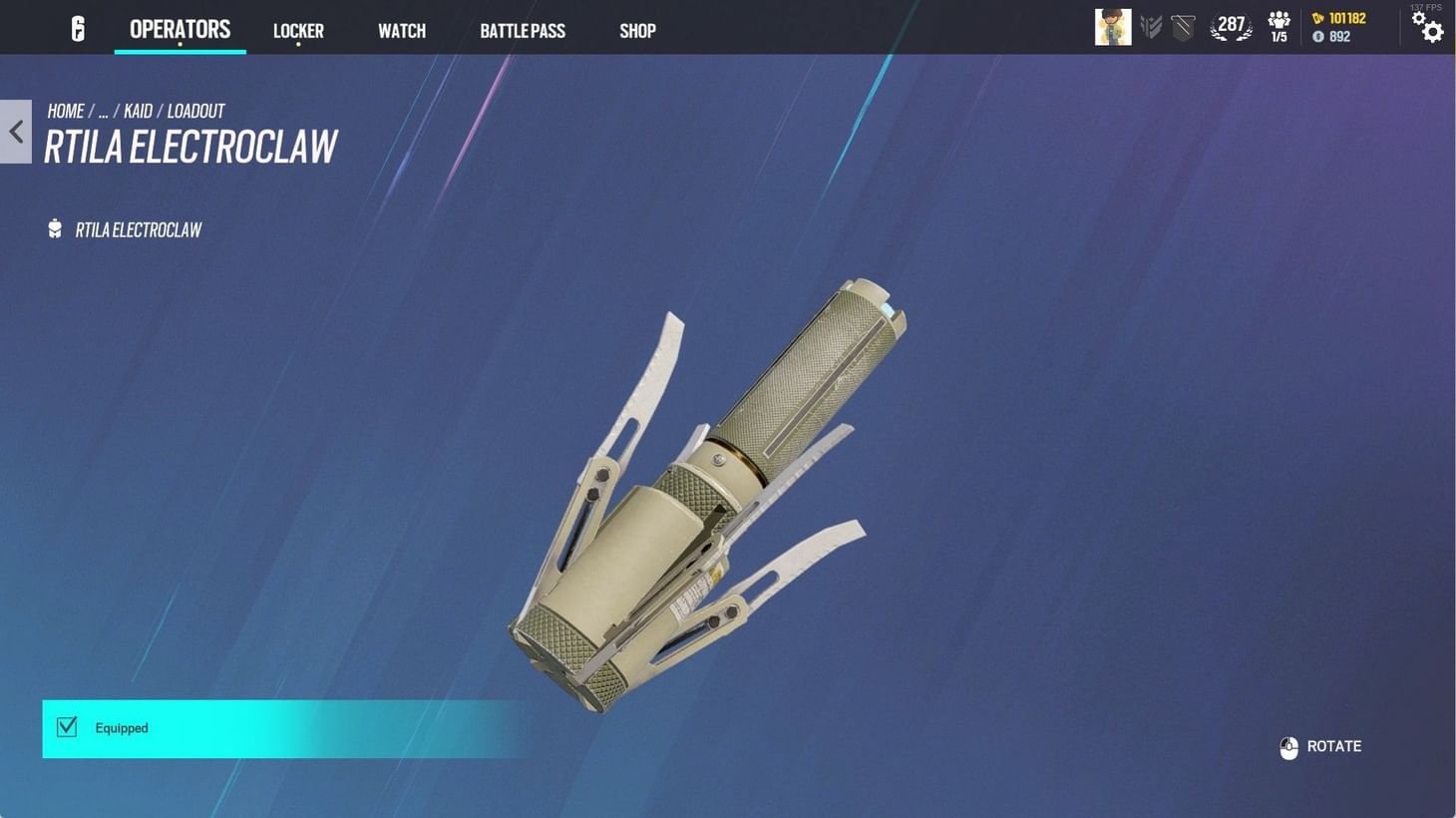 Best Kaid loadout in Rainbow Six Siege