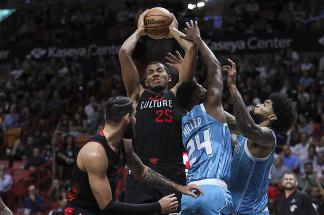Miami Heat vs Charlotte Hornets predicted starting lineups and depth ...
