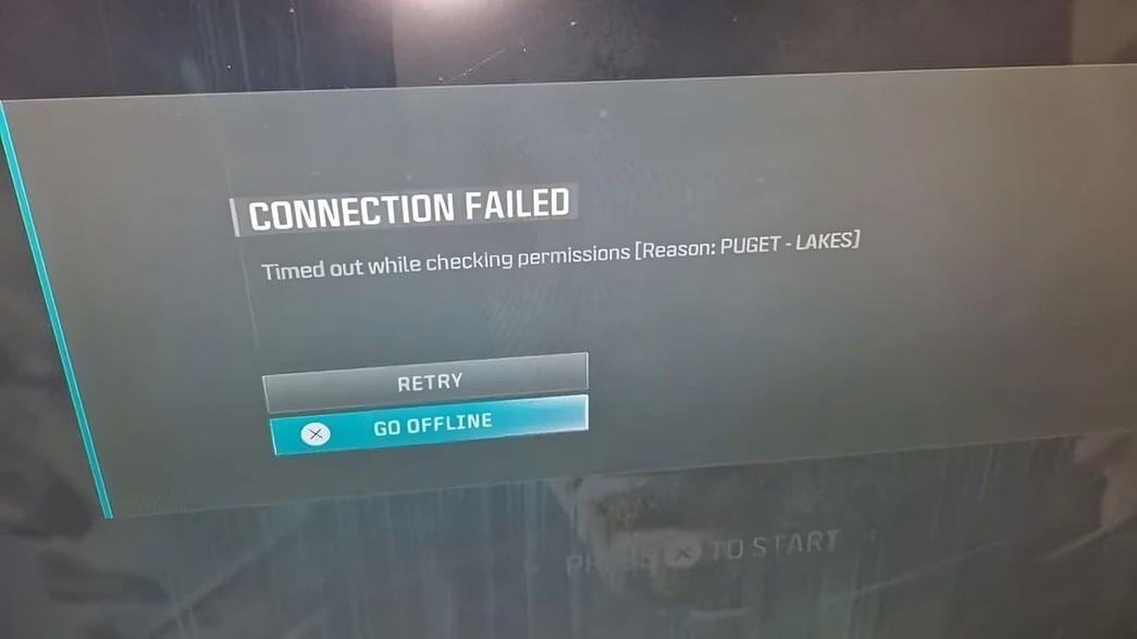 Warzone “PUGET-LAKES” error: Possible fixes and reason