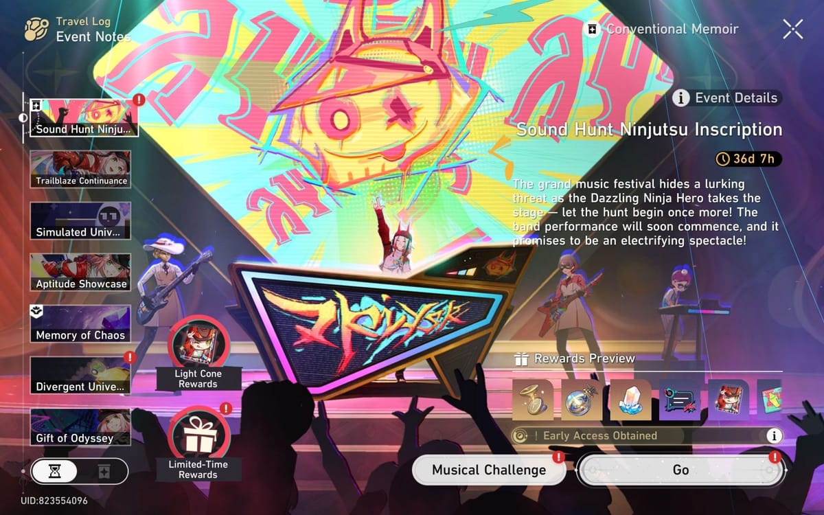 Honkai Star Rail 2.6 missions list