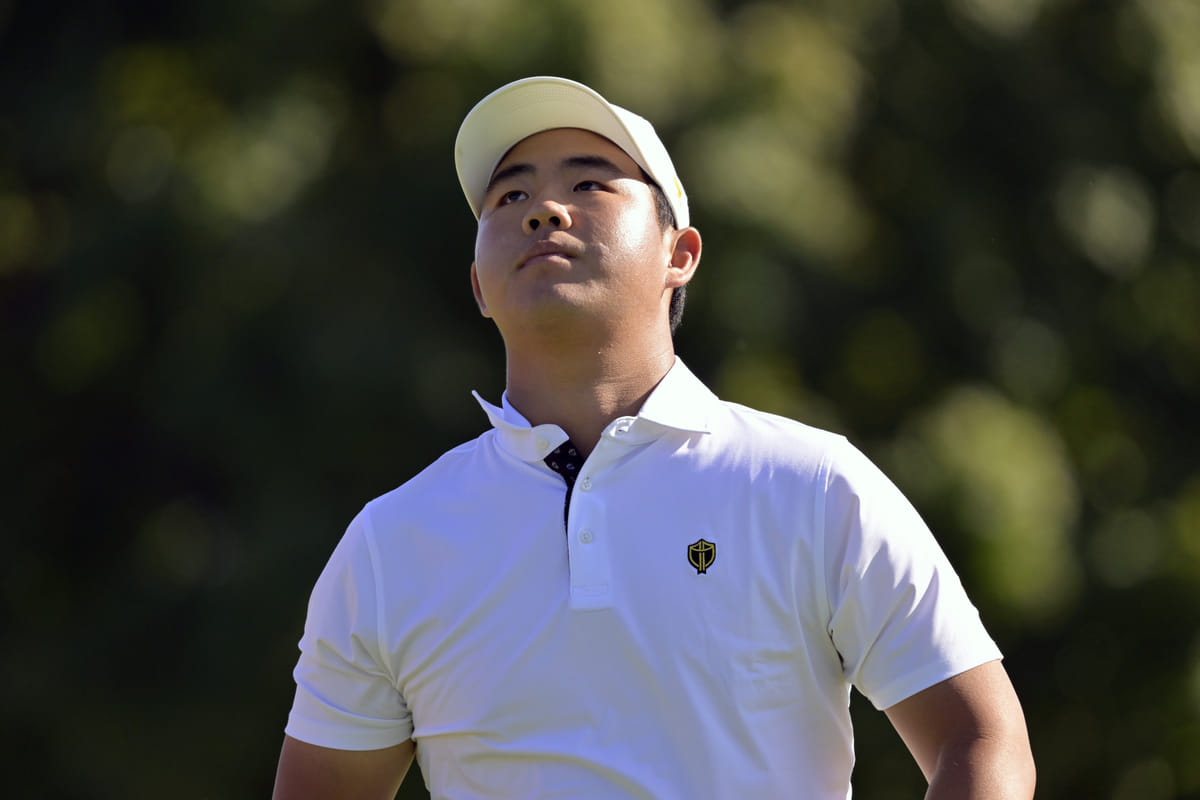 "You got to pick your butt up"- Tom Kim forced to play PGA Tour's fall ...
