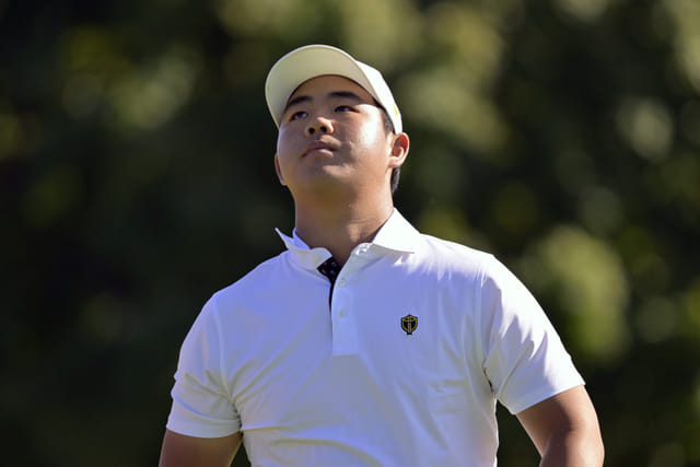 Tom Kim damages locker room after playoff loss at the Genesis Championship