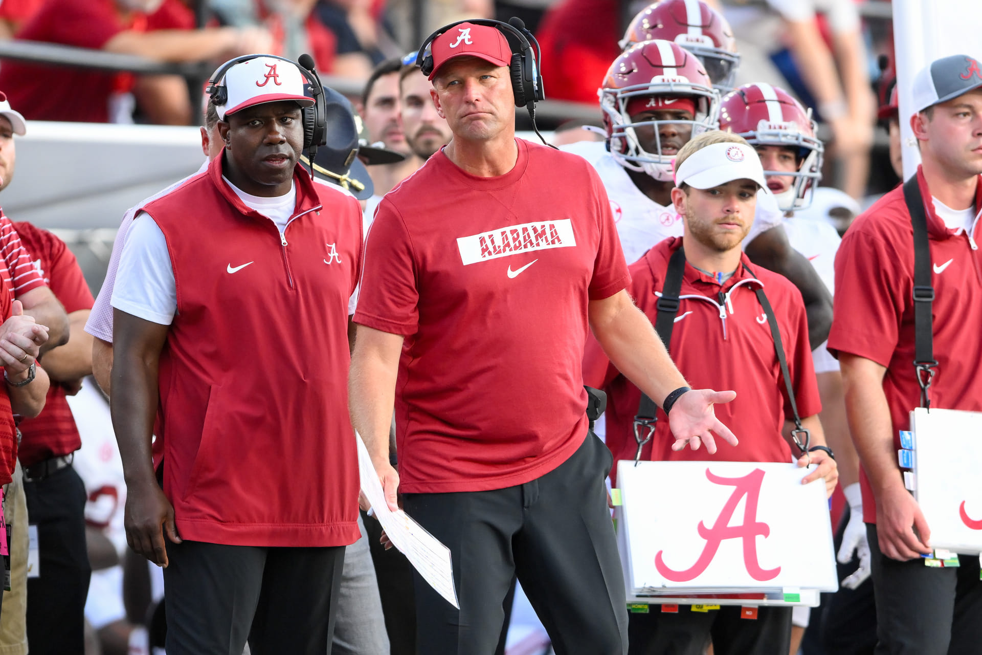 "We've got to do better job of being disciplined": Kalen DeBoer gets ...