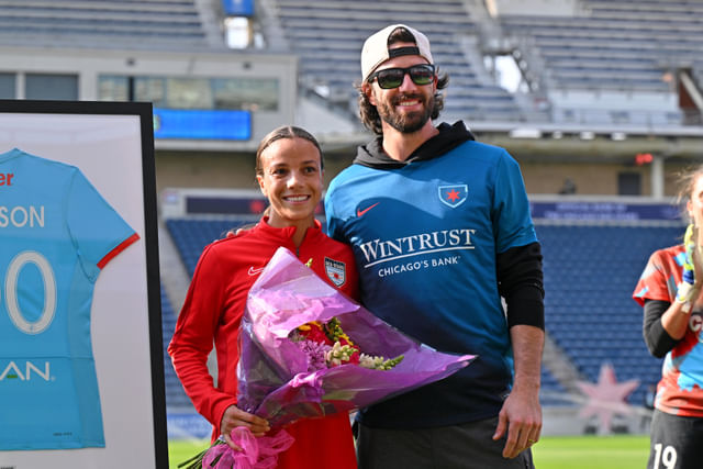 Dansby Swanson's wife Mallory Swanson gets honored for new career ...