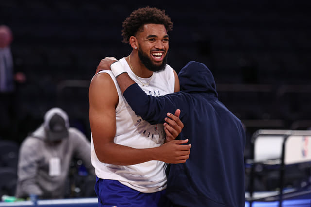 In Photos: Former teammates Karl-Anthony Towns & Anthony Edwards ...