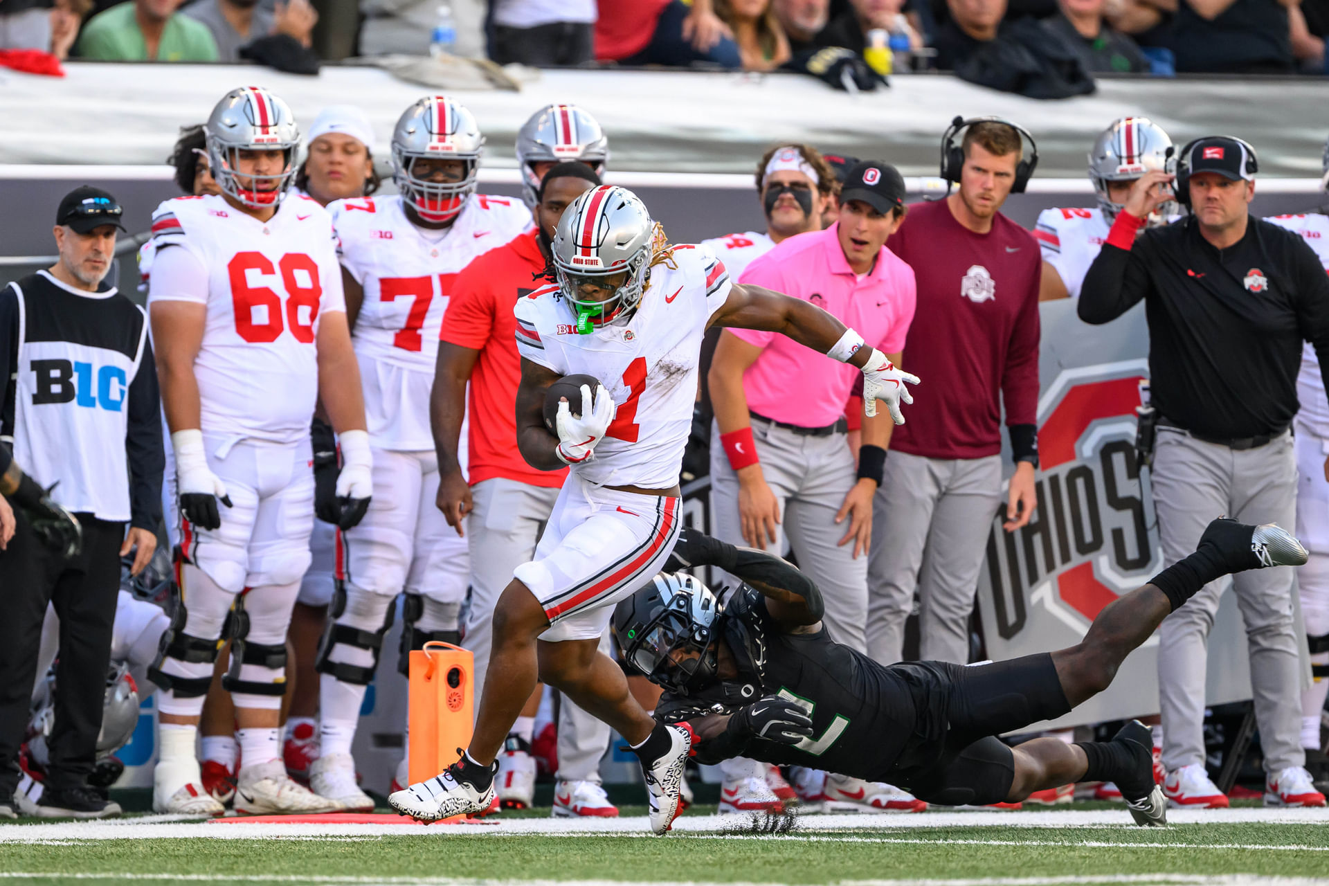 Ohio State star Quinshon Judkins shares optimistic outlook following ...