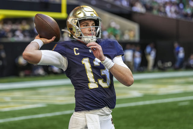 Notre Dame Fighting Irish starting QB for Week 9: Who is Marcus Freeman ...