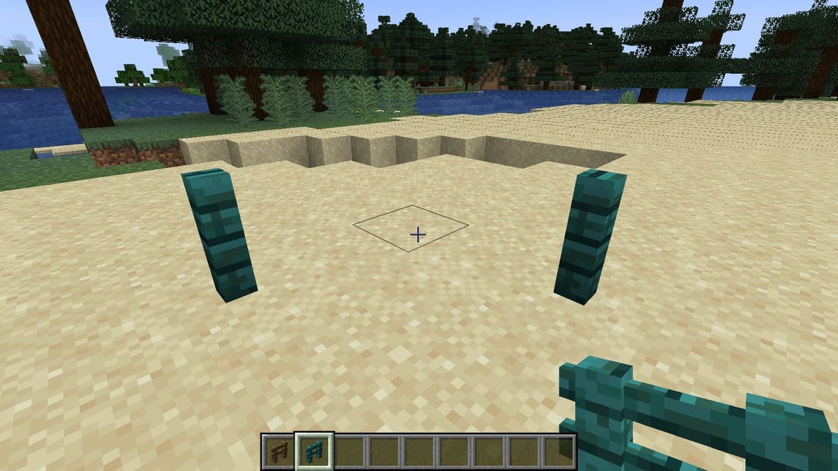 How to add diagonal fences in Minecraft using mods
