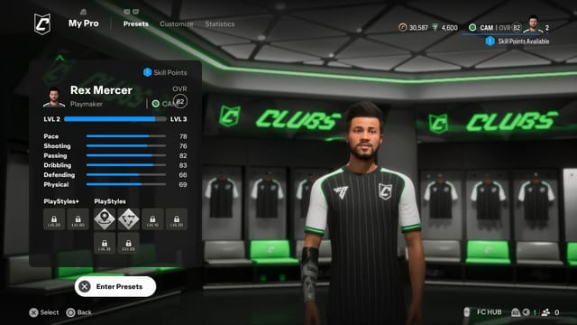 Best EA FC 25 Clubs starter CAM Builds for every role
